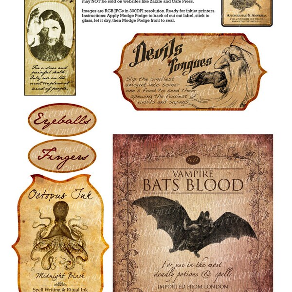 Bats Blood - Etsy