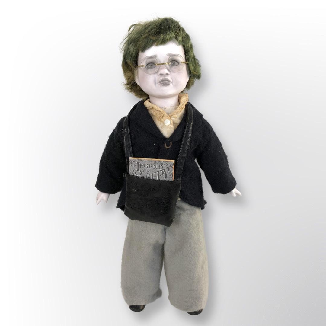 OOAK Cute Creepy Vintage Look Art Doll Repainted "ethan" by Lawn Walker ...