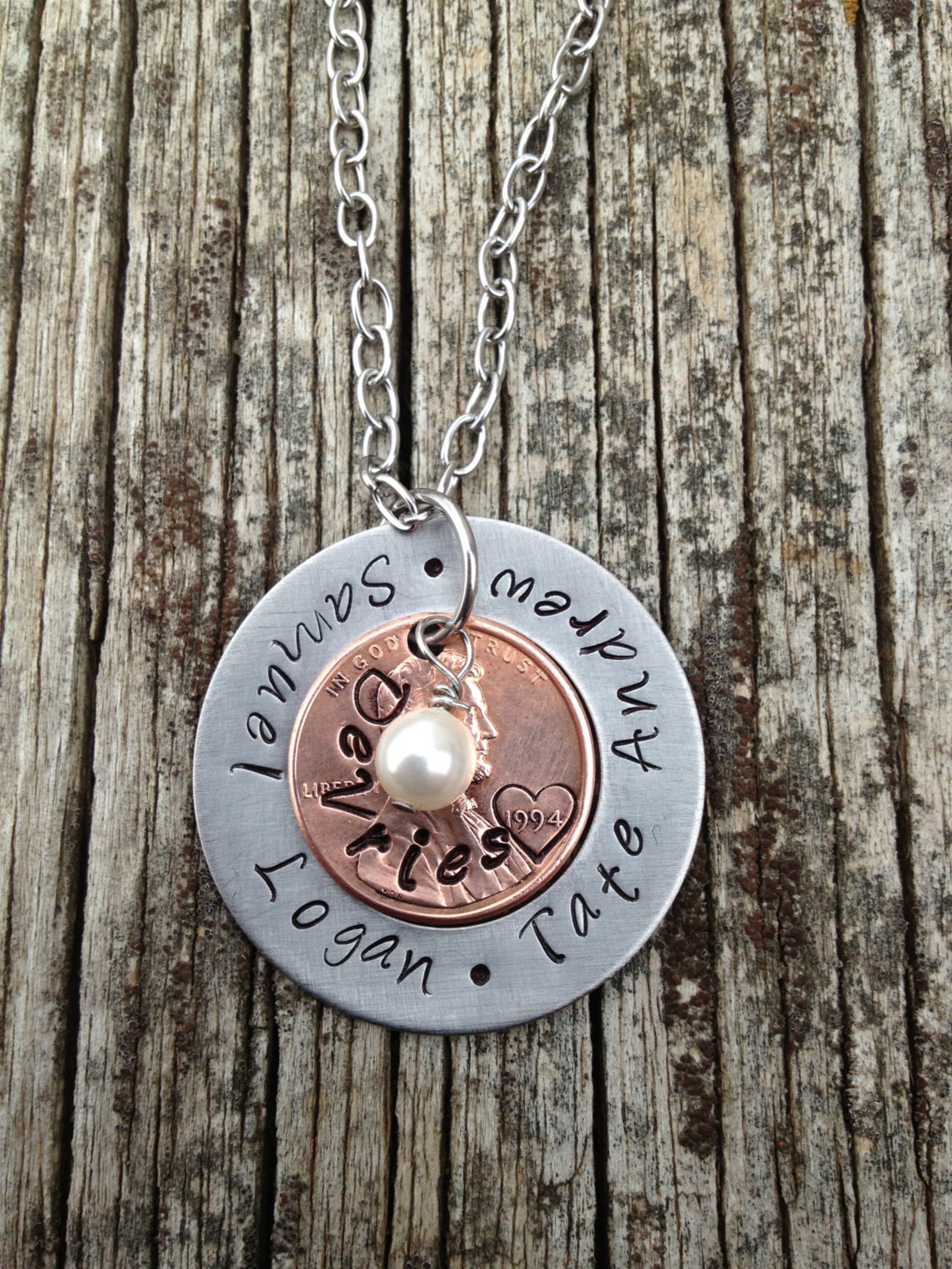 Lucky Penny Necklace | Etsy