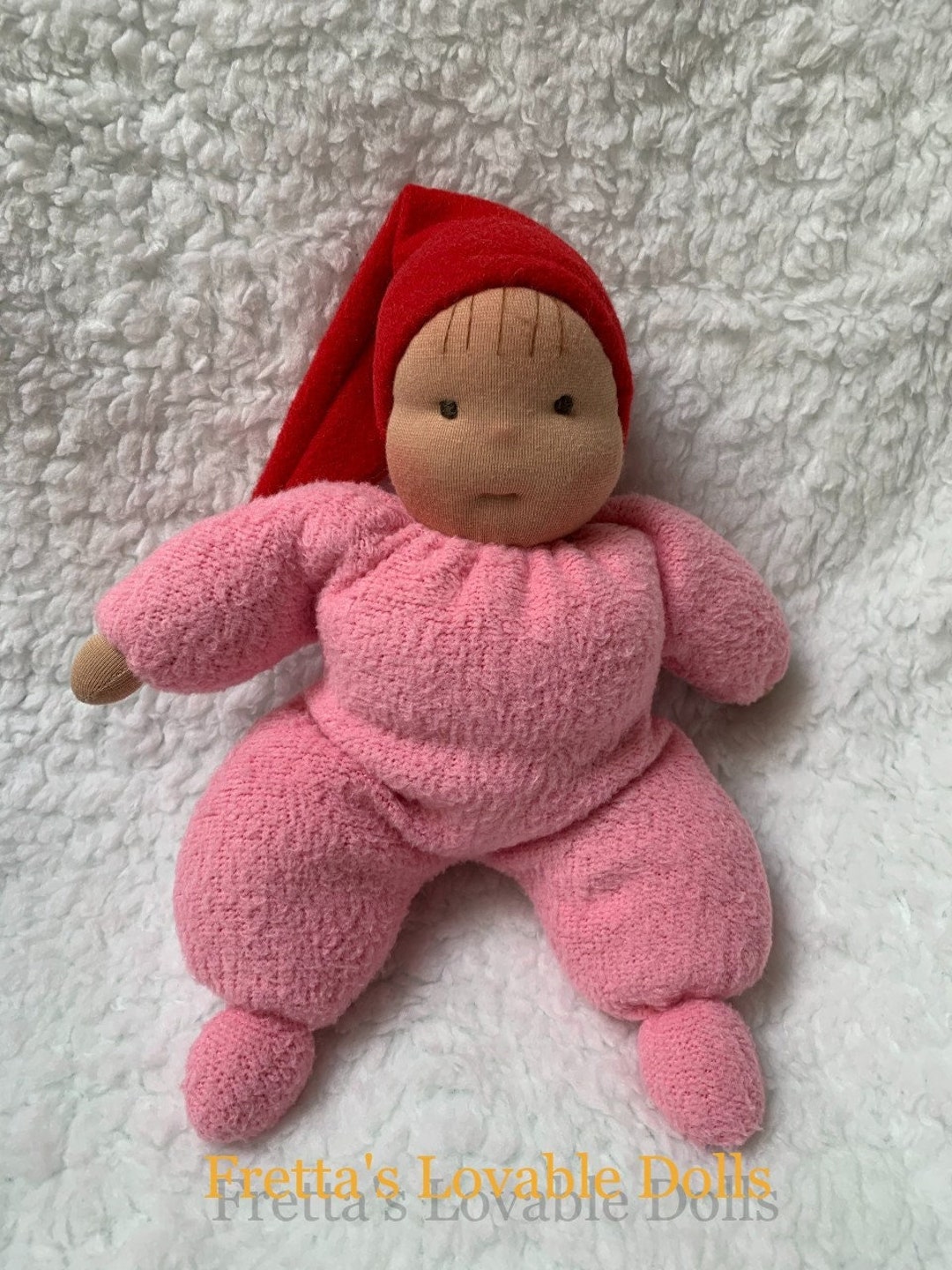 Fretta's Waldorf Style Floppy Gnome Baby, 11 / 28 Cm Tall. Soft Child ...