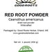 Red Root Powder USA Wildcrafted Jersey Tea Ceanothus - Etsy