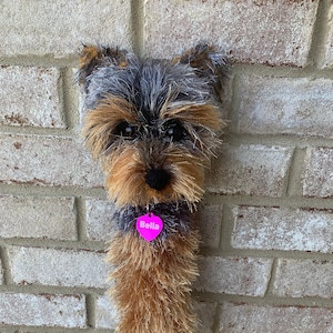 Hand Knit Yorkie Yorkshire Terrier Golf Club Cover Golf Sock Made to ...