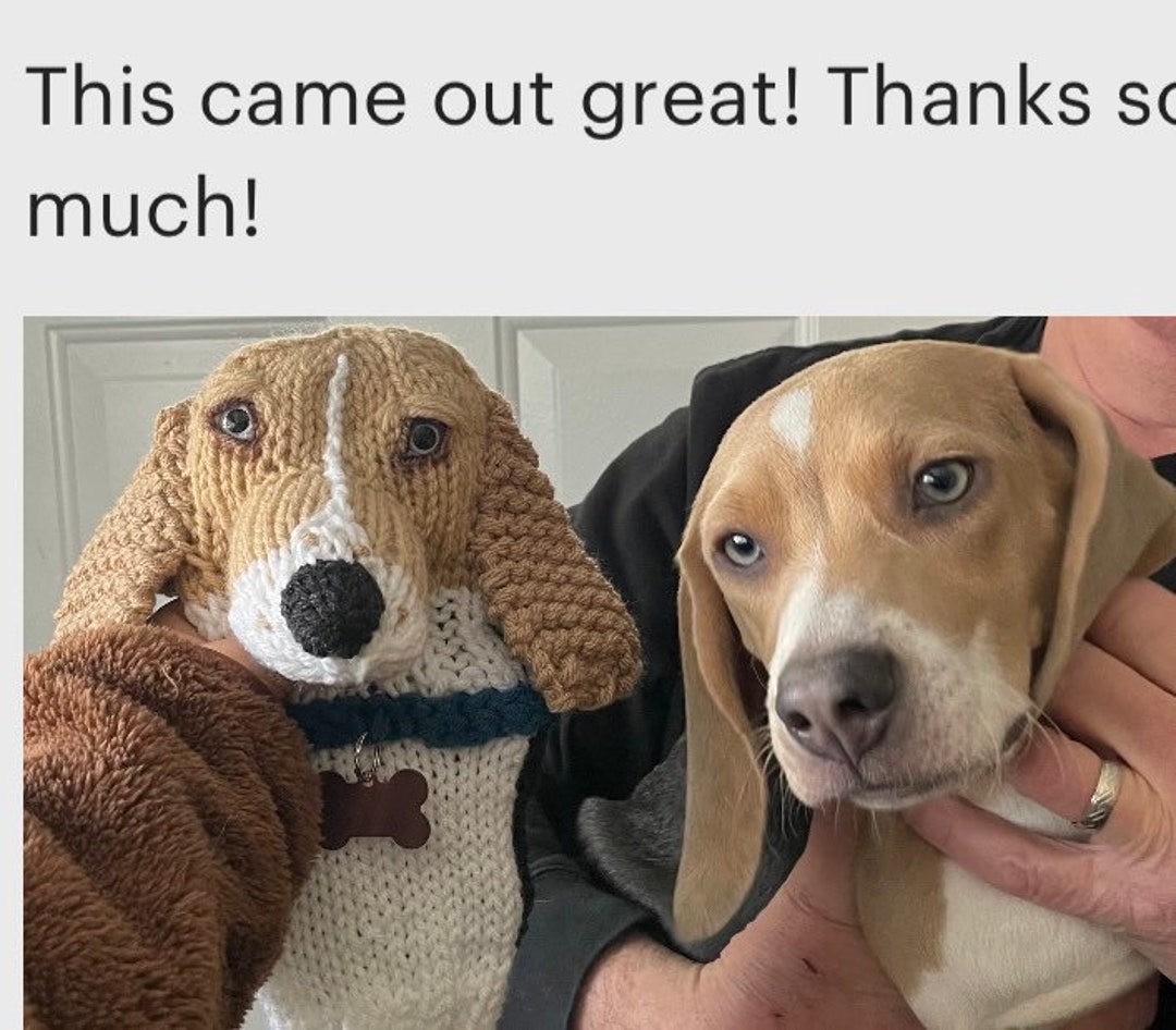 Hand Knit Beagle Dog Golf Driver Cover Golf Sock Made to Order - Etsy