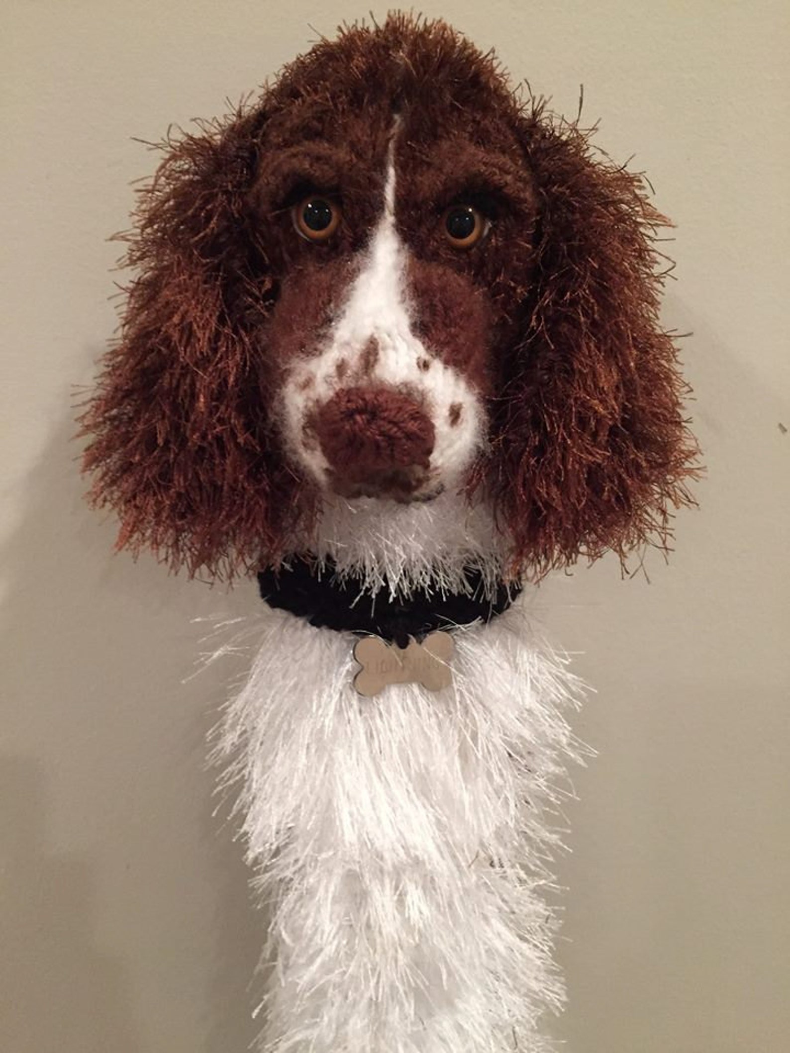 Hand Knit Springer Spaniel Golf Club Cover Golf Sock Made to - Etsy