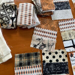 Tick Tock Quilt Pattern and Quality Halloween Fabrics - Etsy