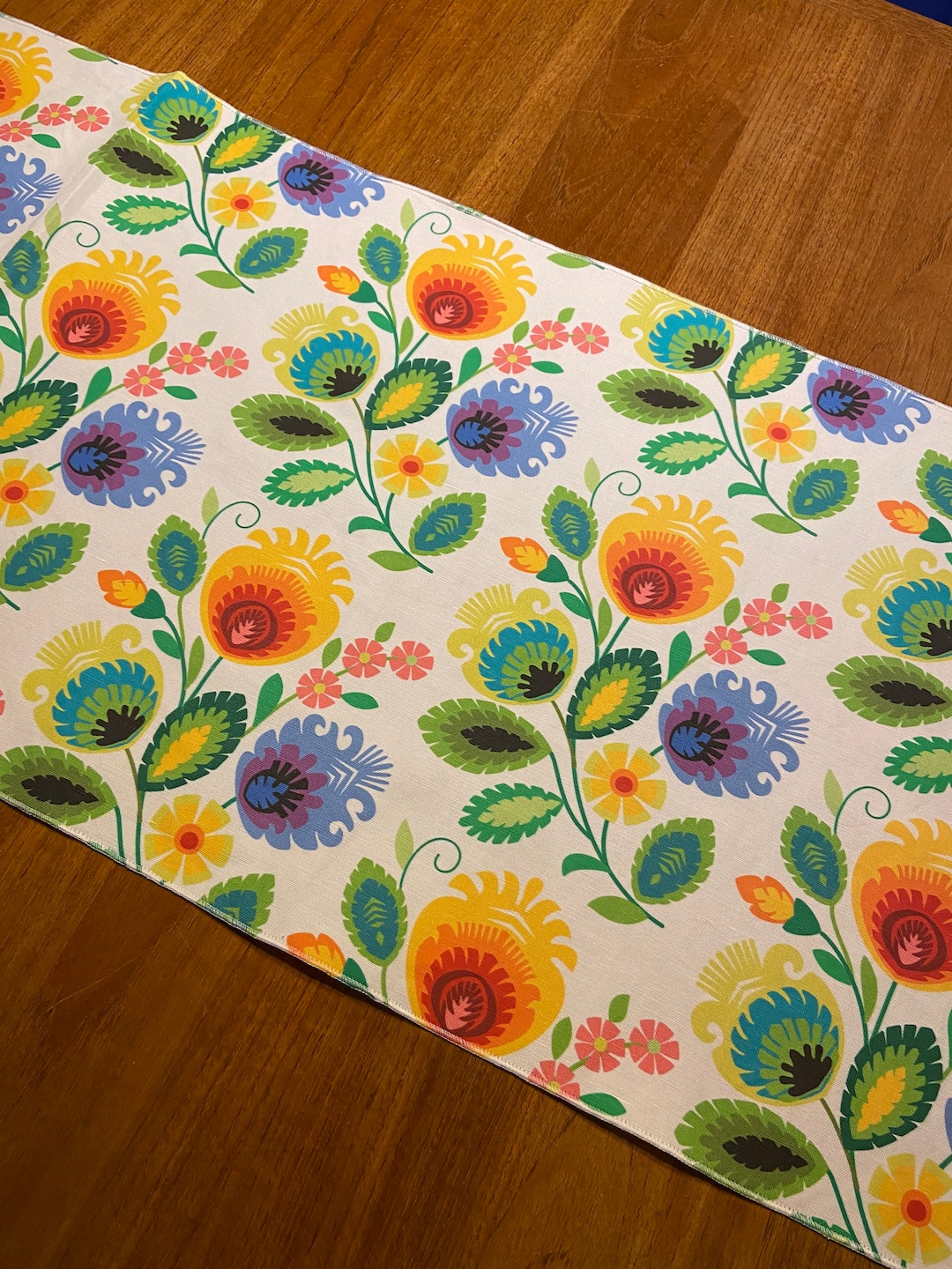 Polish Paper Cutting Wycinanki Linen/cotton Table Runner - Etsy