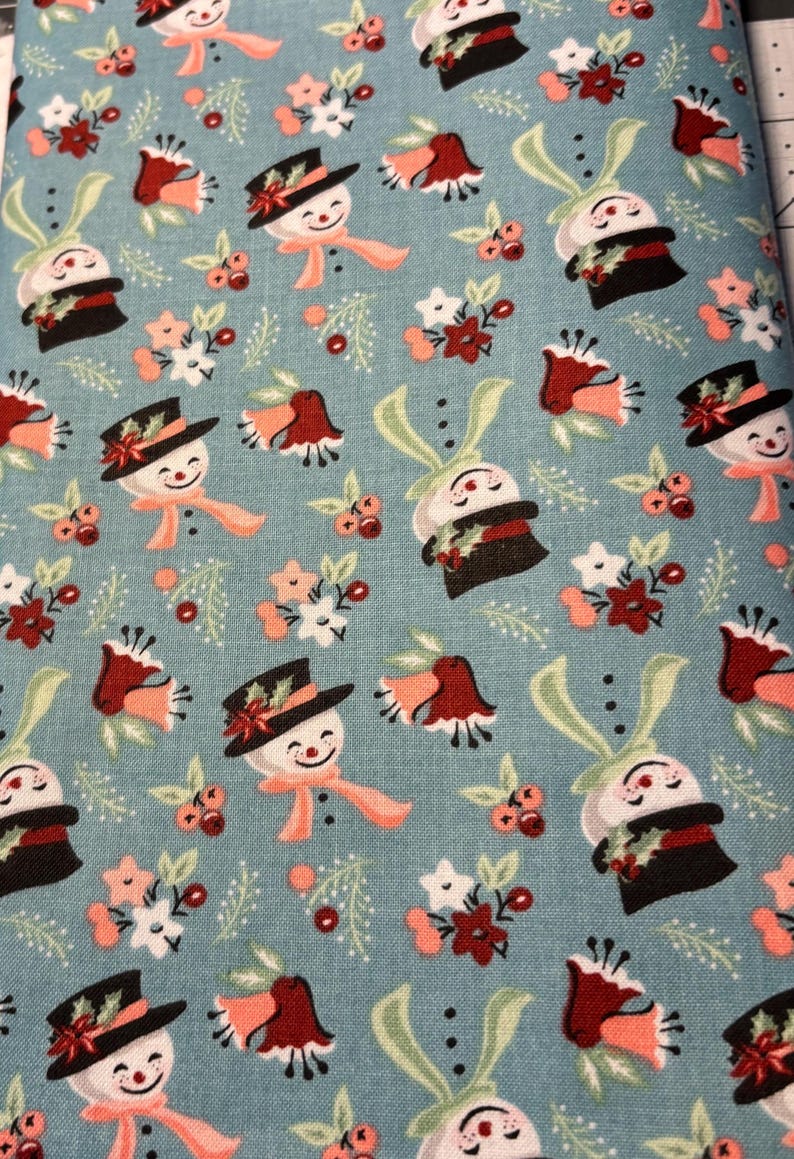 Poppie Cotton Frost and Flurry Christmas Fabrics New 1/2 Yard - Etsy