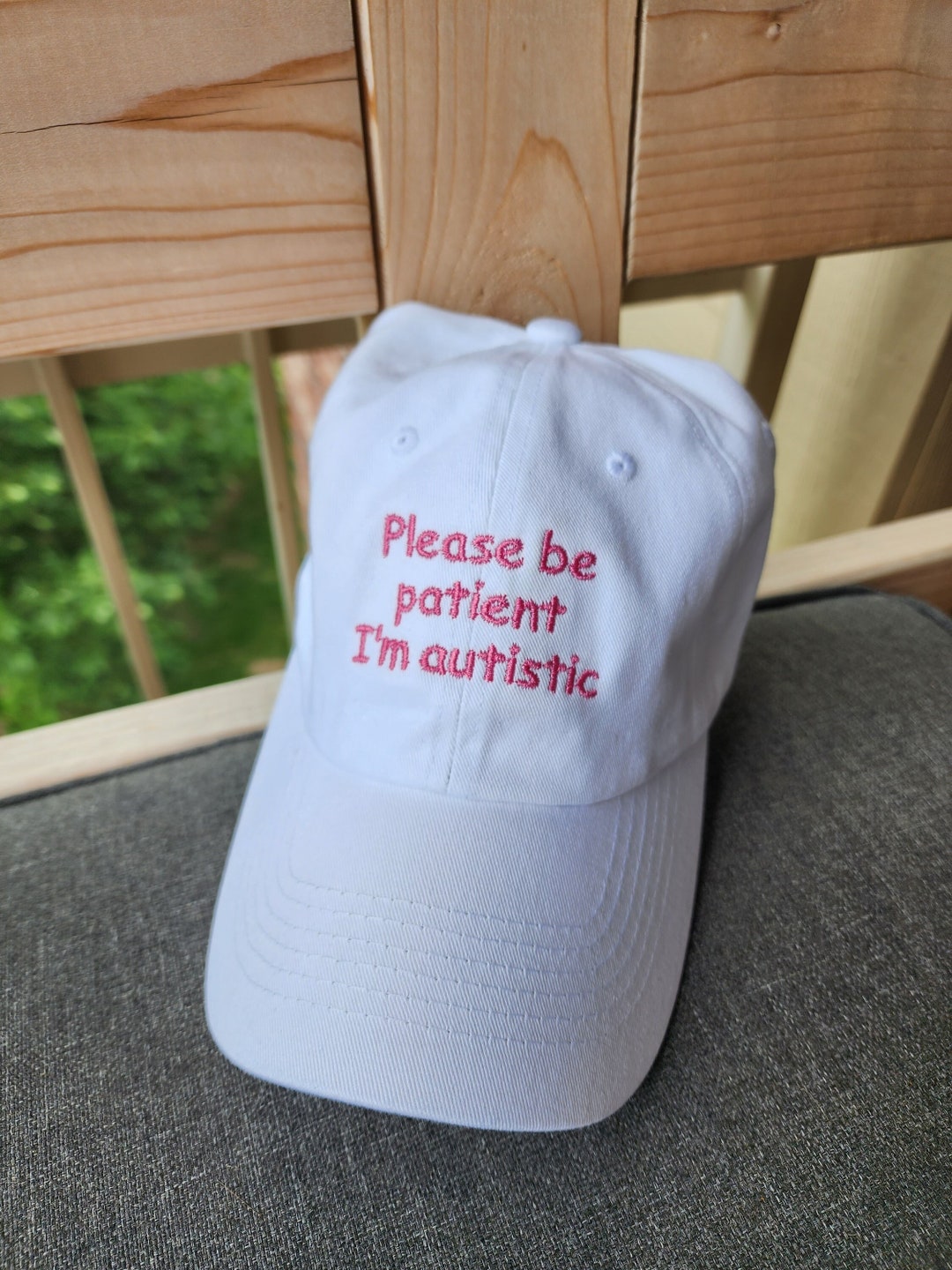 Please Be Patient, I'm Autistic (embroidered Buckleback Dad Hat) 25 ...