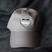 Transgender trans Pride Flag Heart embroidered Buckleback Dad Hat 25 ...