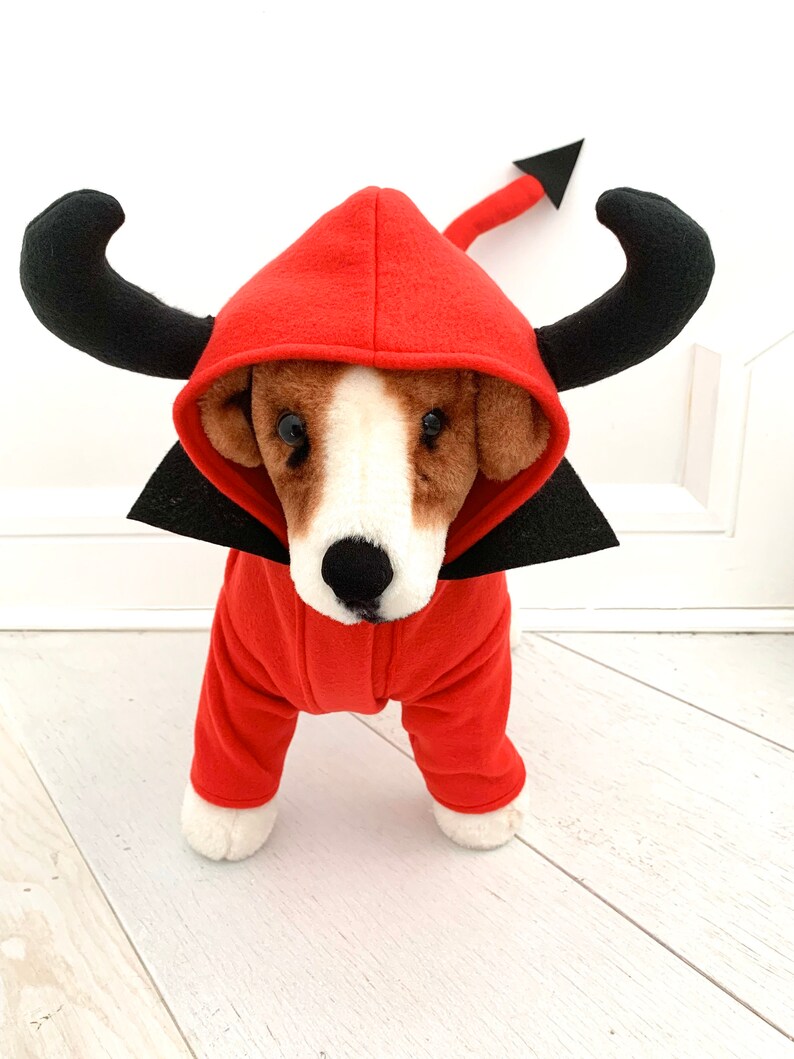 Devil Costume Dog Halloween Costume Halloween Costume Dog - Etsy