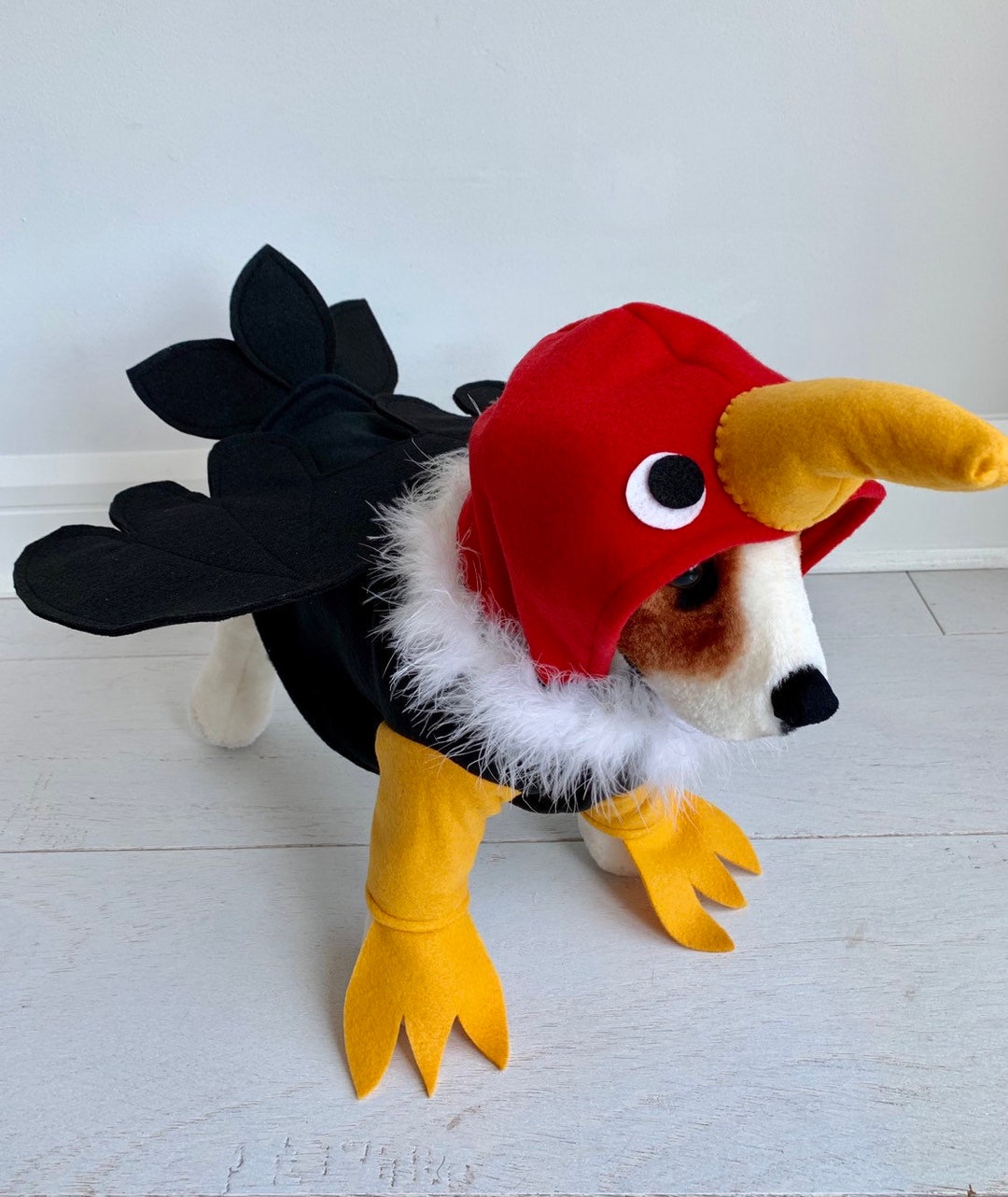 Vulture Costume- Dog Halloween Costume- Dog Vulture Costume- Condor ...