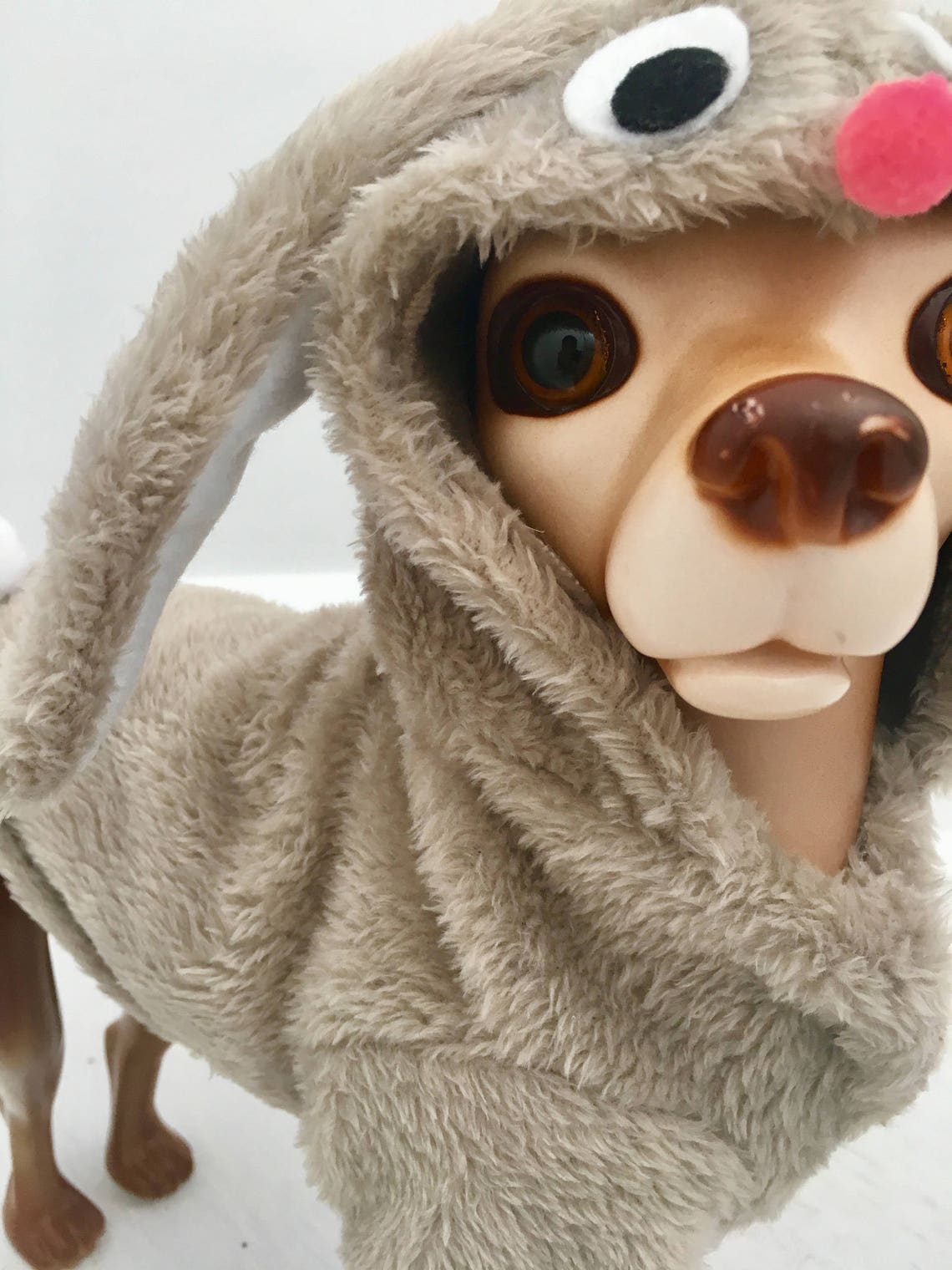 Rabbit Costume Dog Bunny Costume Dog Halloween Costume Pet | Etsy