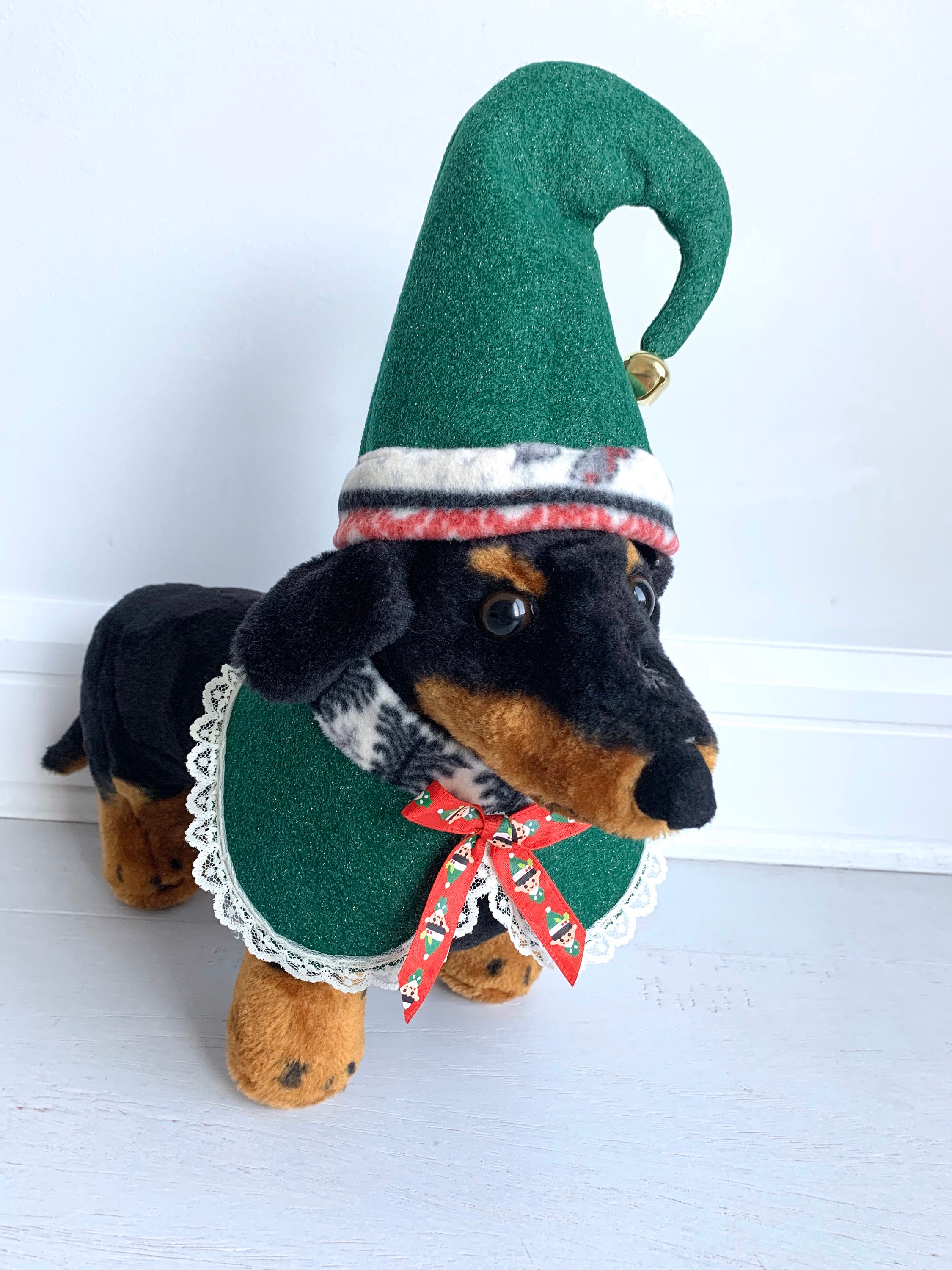 Elf Dog Outfit Elf Costume Elf Dog Costume Dog Christmas | Etsy