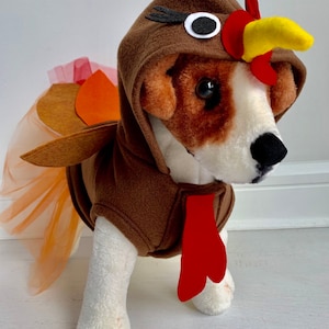 Turkey Costume Turkey Girl Costume Dog Thanksgiving Costume Dog Turkey ...