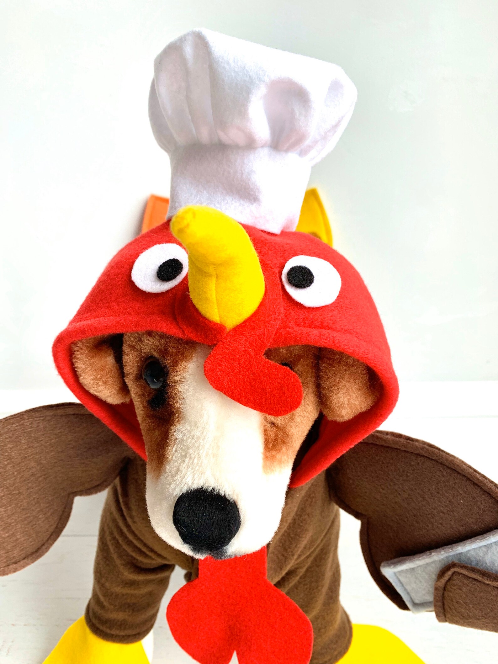 Turkey Costume Turkey Dog Costume Dog Thanksgiving Costume - Etsy