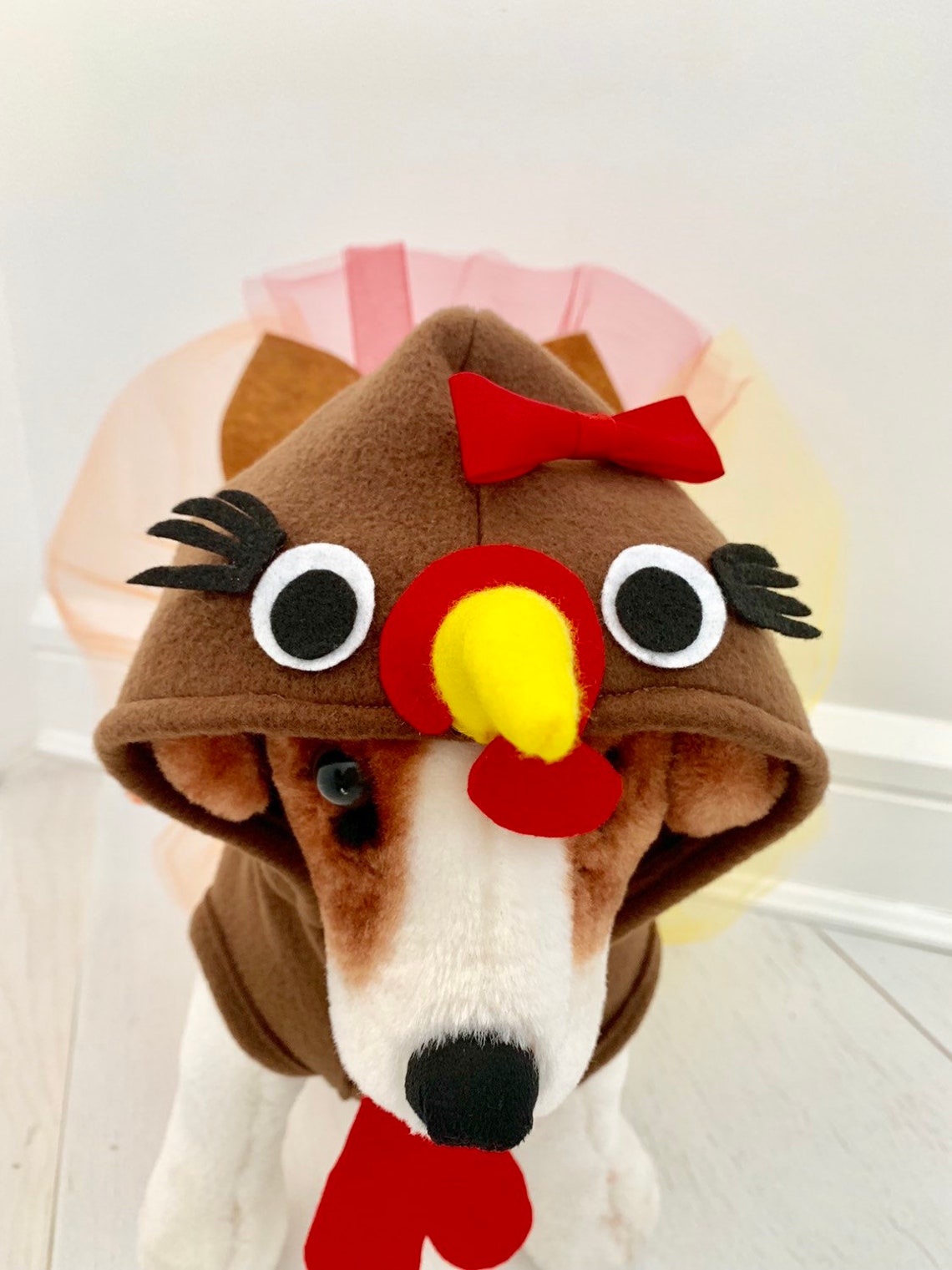 Turkey Costume Turkey Girl Costume Dog Thanksgiving Costume | Etsy