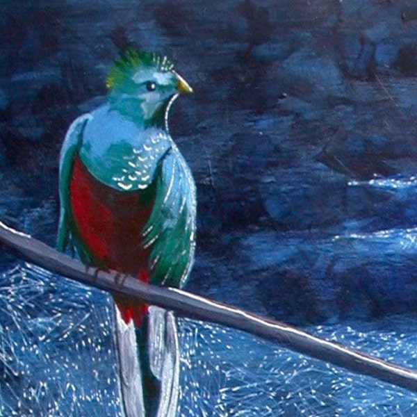 Quetzal Painting - Etsy
