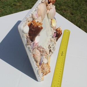 Seashell Frame, Beach Photo Frame, Shell Photo Frame, Shell Frame ...