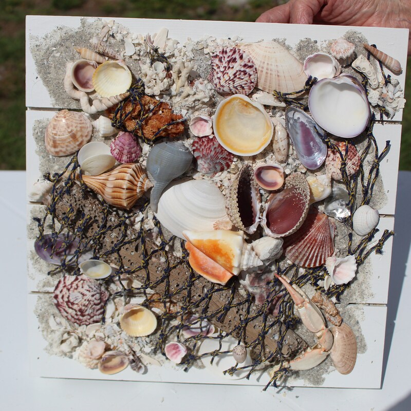 Shell Art - Etsy