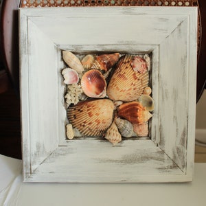Resin Shell Wall Hanging for Beach Decor, Shell Art for Coastal Home ...