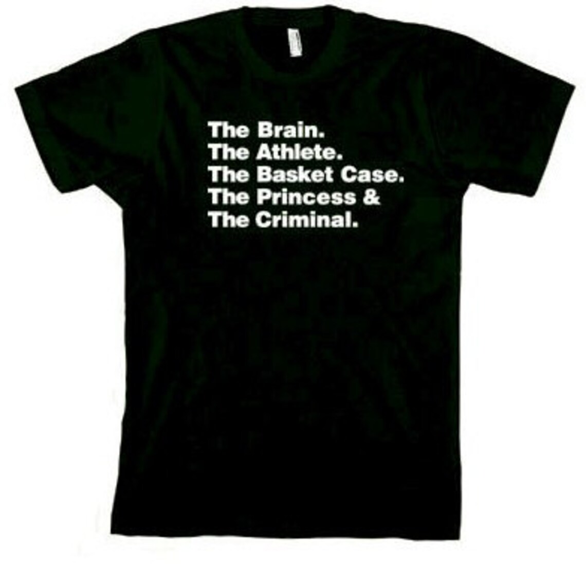 80'S MOVIE Tshirt Breakfast Club the Goonies Punk Goth Emo Shirt Funny ...