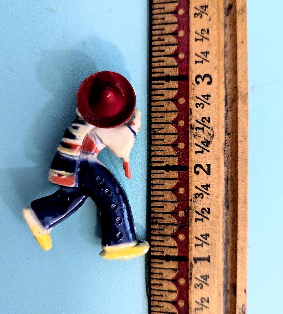 Mexican Theme Pin Man With Serape and Hat 2 Inch Lapel Pin - Etsy