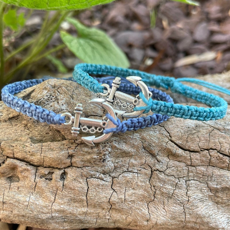Rope Anchor Bracelet - Etsy