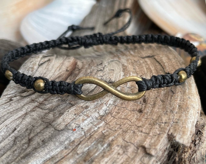 Infinity Symbol Bracelet-antique Bronze-friendship-couples Bracelet ...