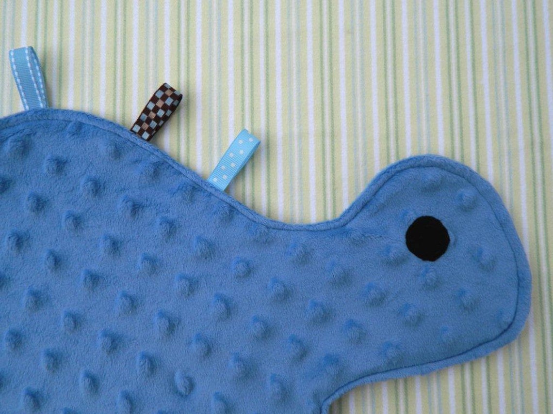 Cuddly Blue Dinosaur Snugglie - Etsy