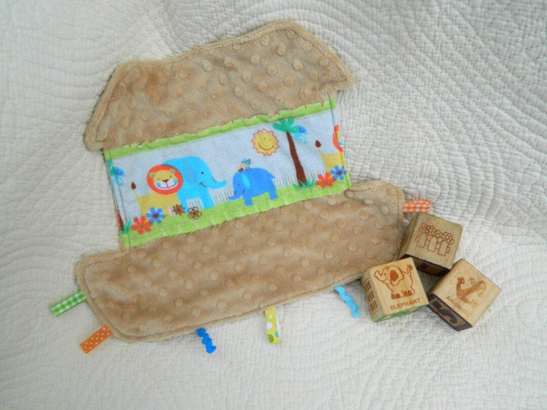 Soft and Sweet Noah's Ark Snugglie for Boys - Etsy