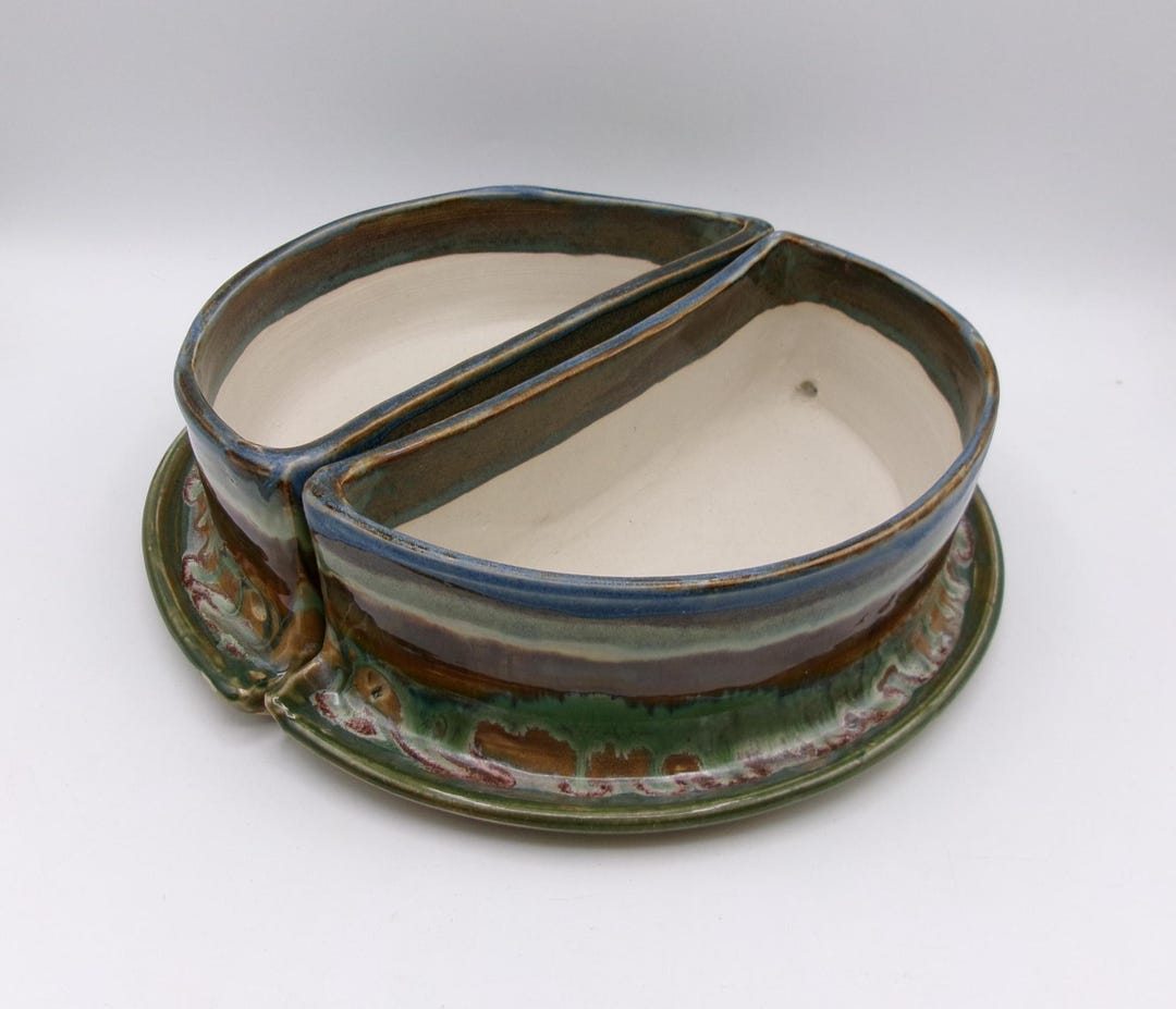 Handmade Ceramic Book End Planter Blue/brown/green/red set of 2 - Etsy