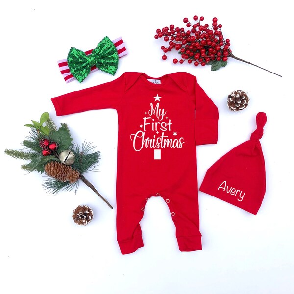 Newborn Christmas Outfit - Etsy
