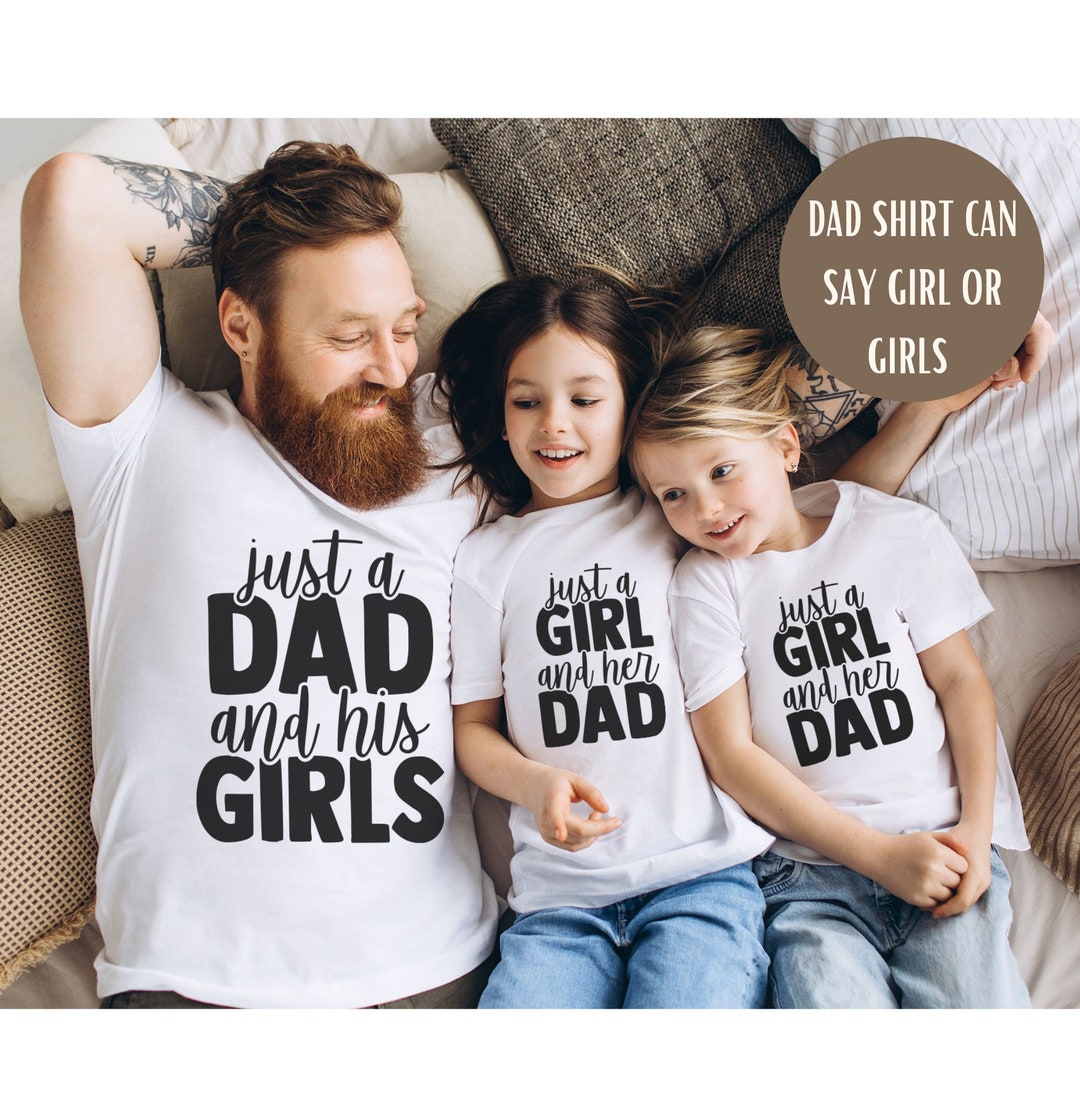 Dad and Daughter Matching Shirts, Perfect Gift for Dad or Fathers Day ...