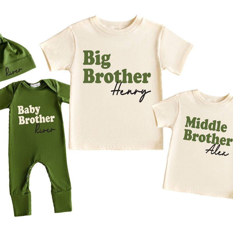 Big Brother Little Brother Matching Outfits - Etsy