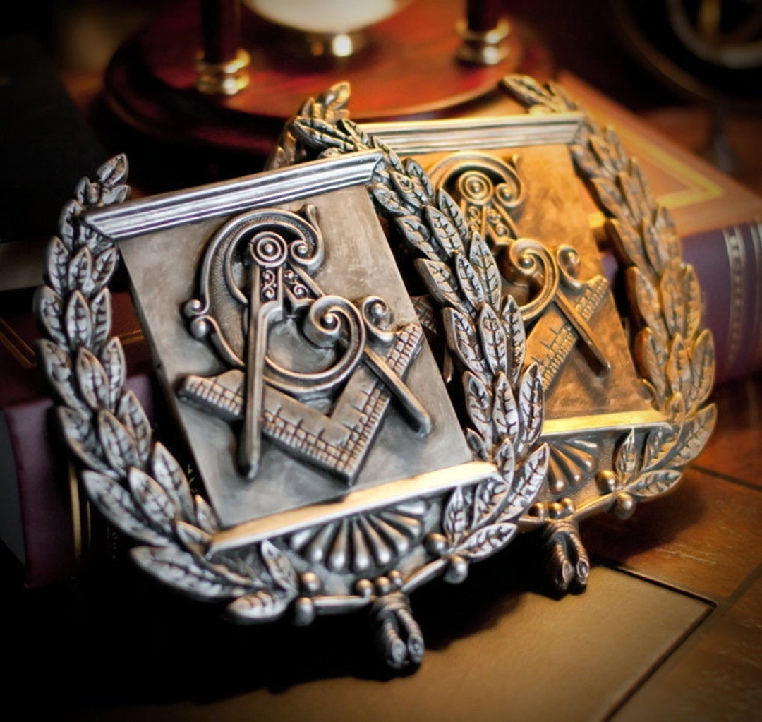 Masonic Heraldic Emblem Plaque - Etsy