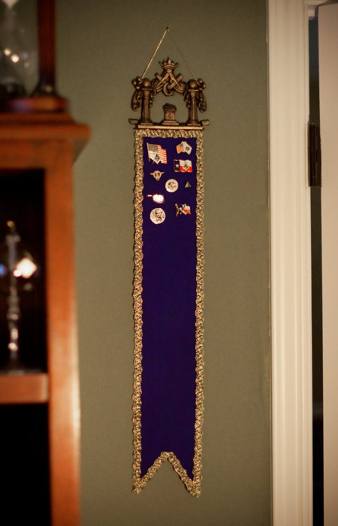 Masonic Lapel Pin & Medal Display Ribbon - Etsy