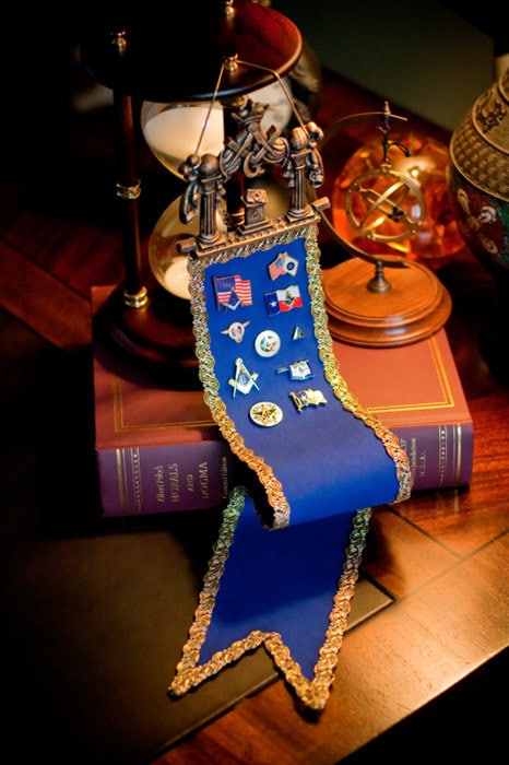 Masonic Lapel Pin & Medal Display Ribbon - Etsy