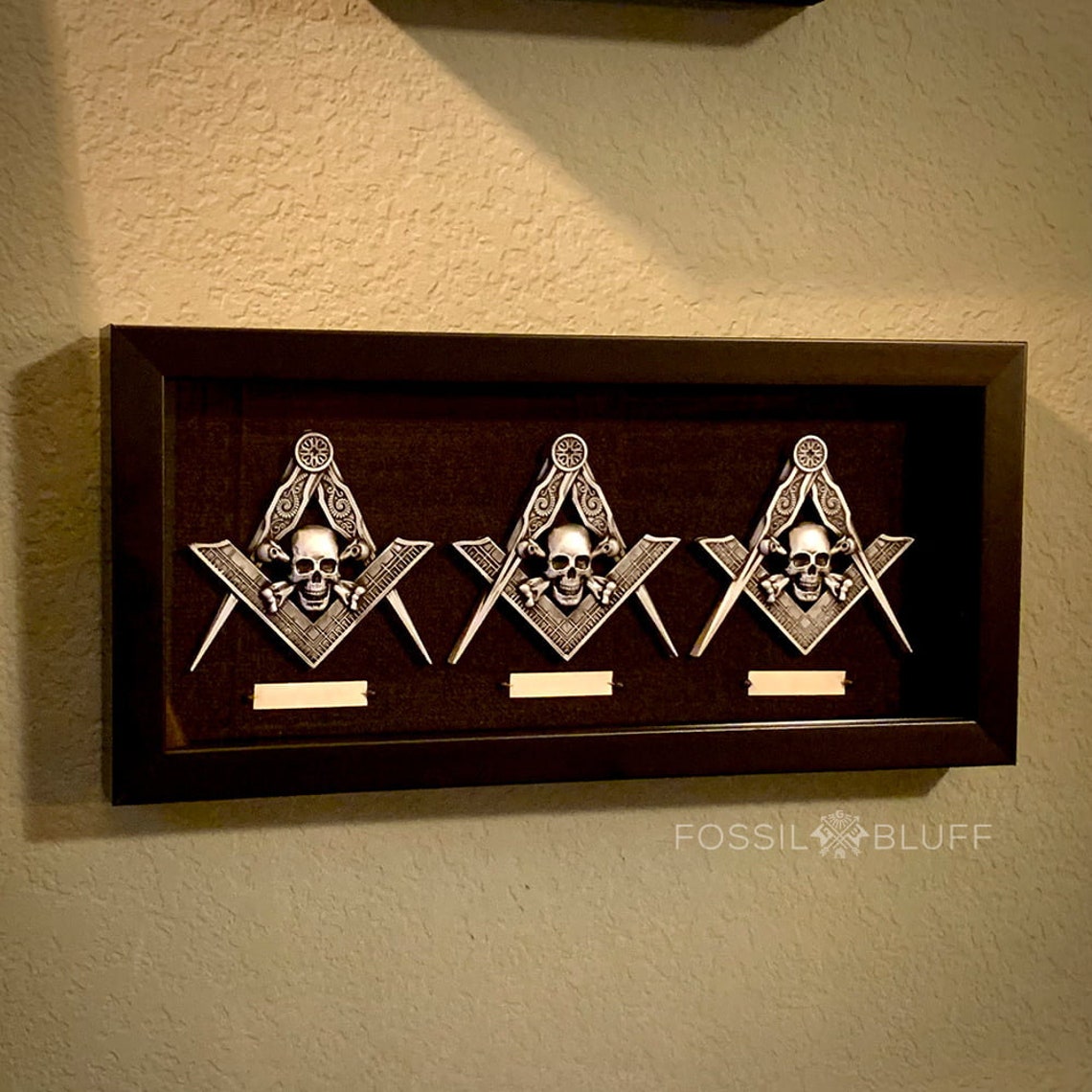 Square & Compass Shadowbox Tri Lux Collection - Etsy