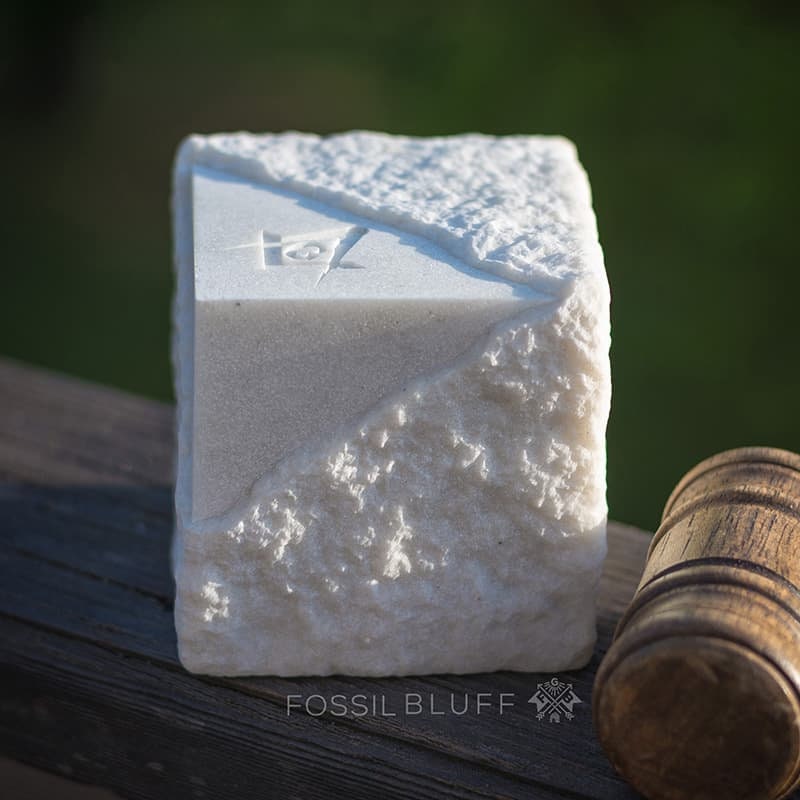 Rough & Perfect Masonic Ashlar - Etsy UK