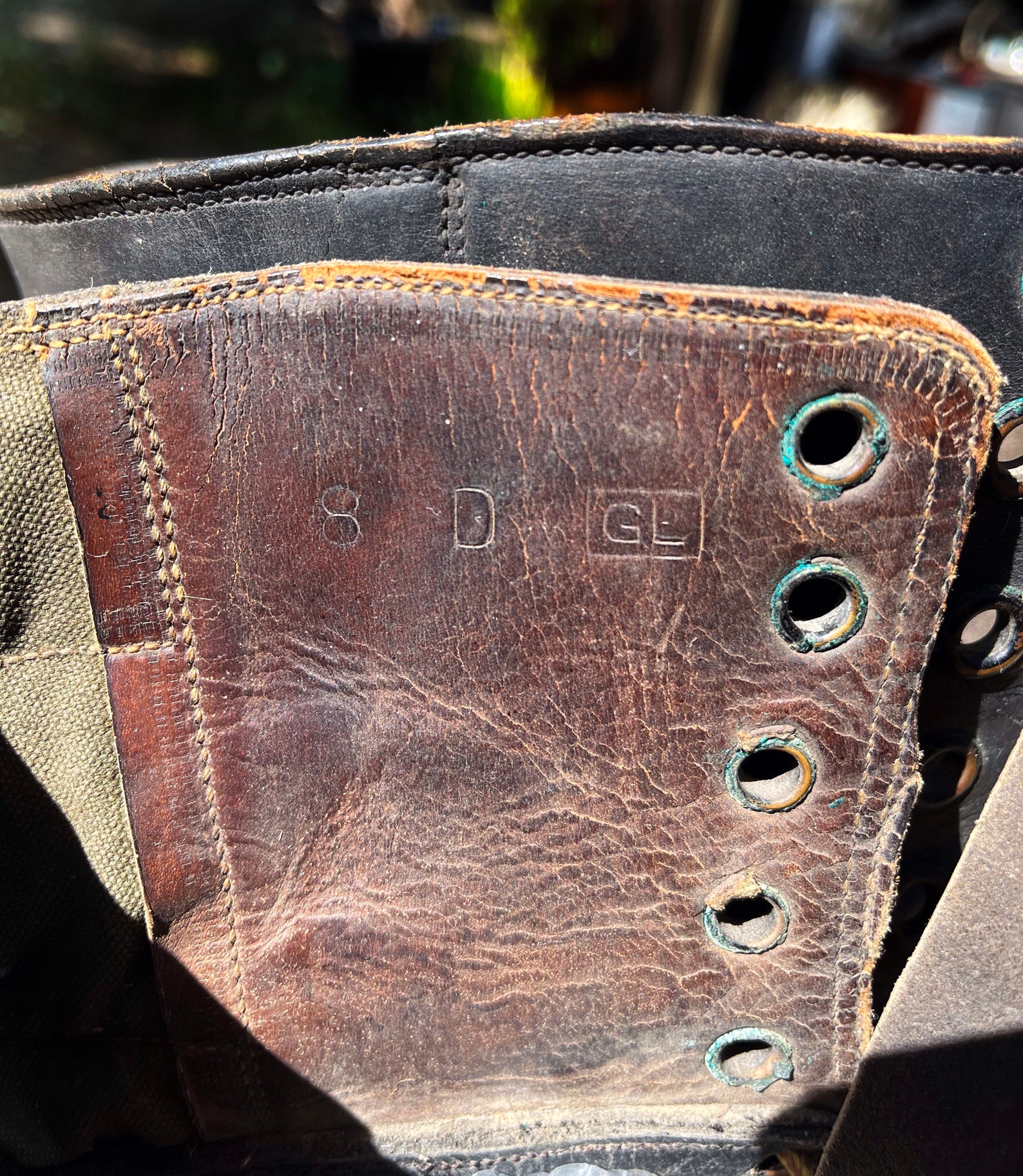 1950s RARE Vintage Motorcycle Boots Lace Up Knee High Mens | Etsy