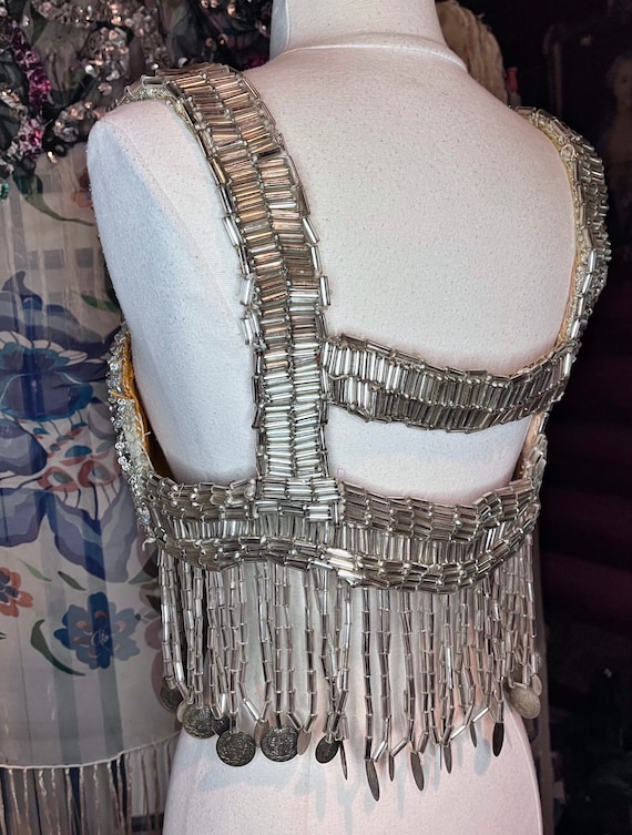 Extremely Rare 1900s Belly Dance Bra Top - Gem