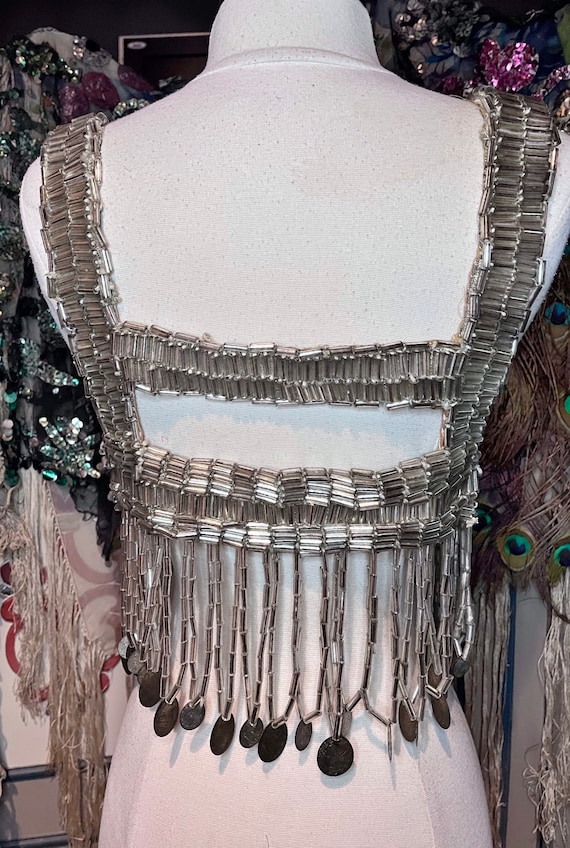 Extremely Rare 1900s Belly Dance Bra Top - Gem