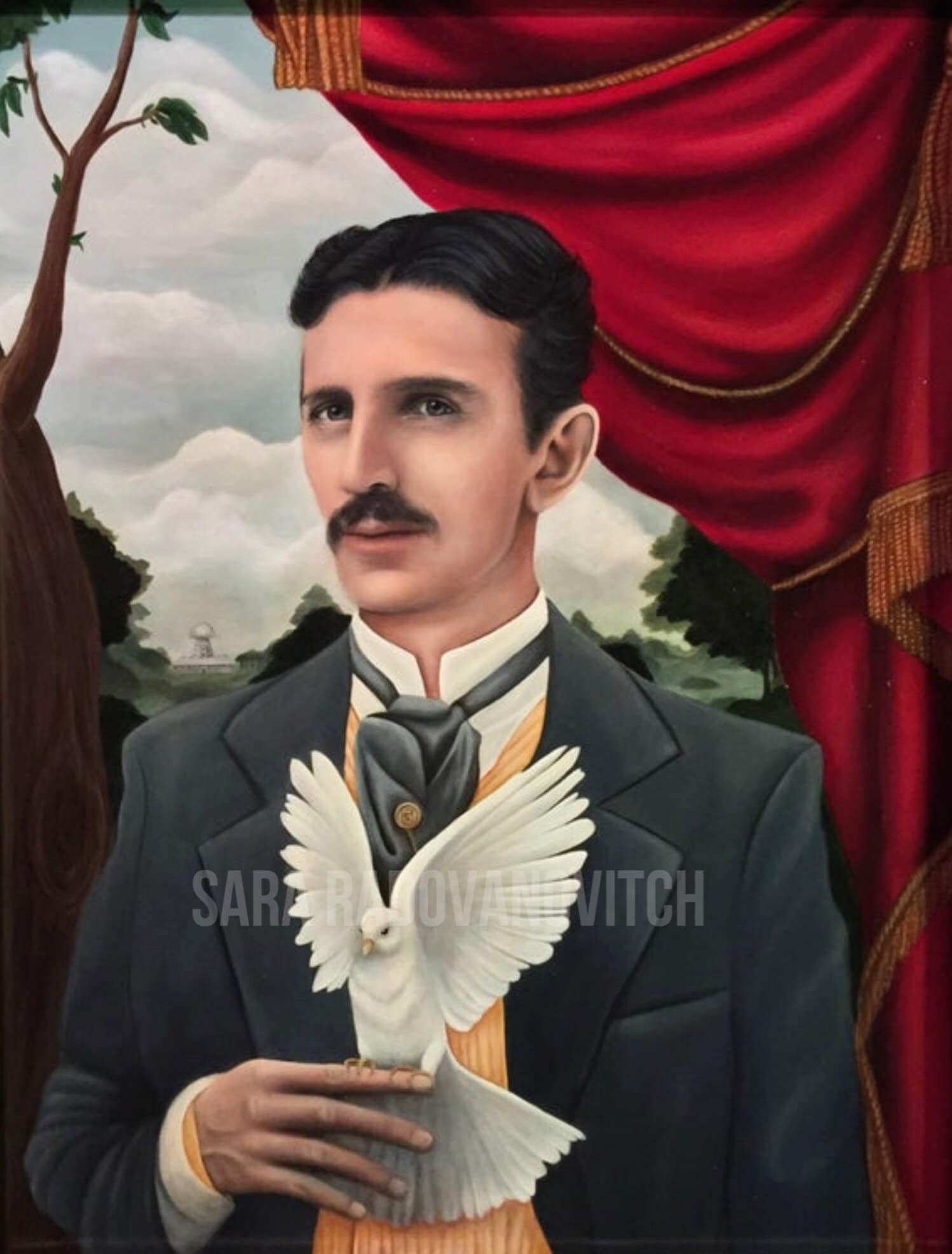 Nikola Tesla Art