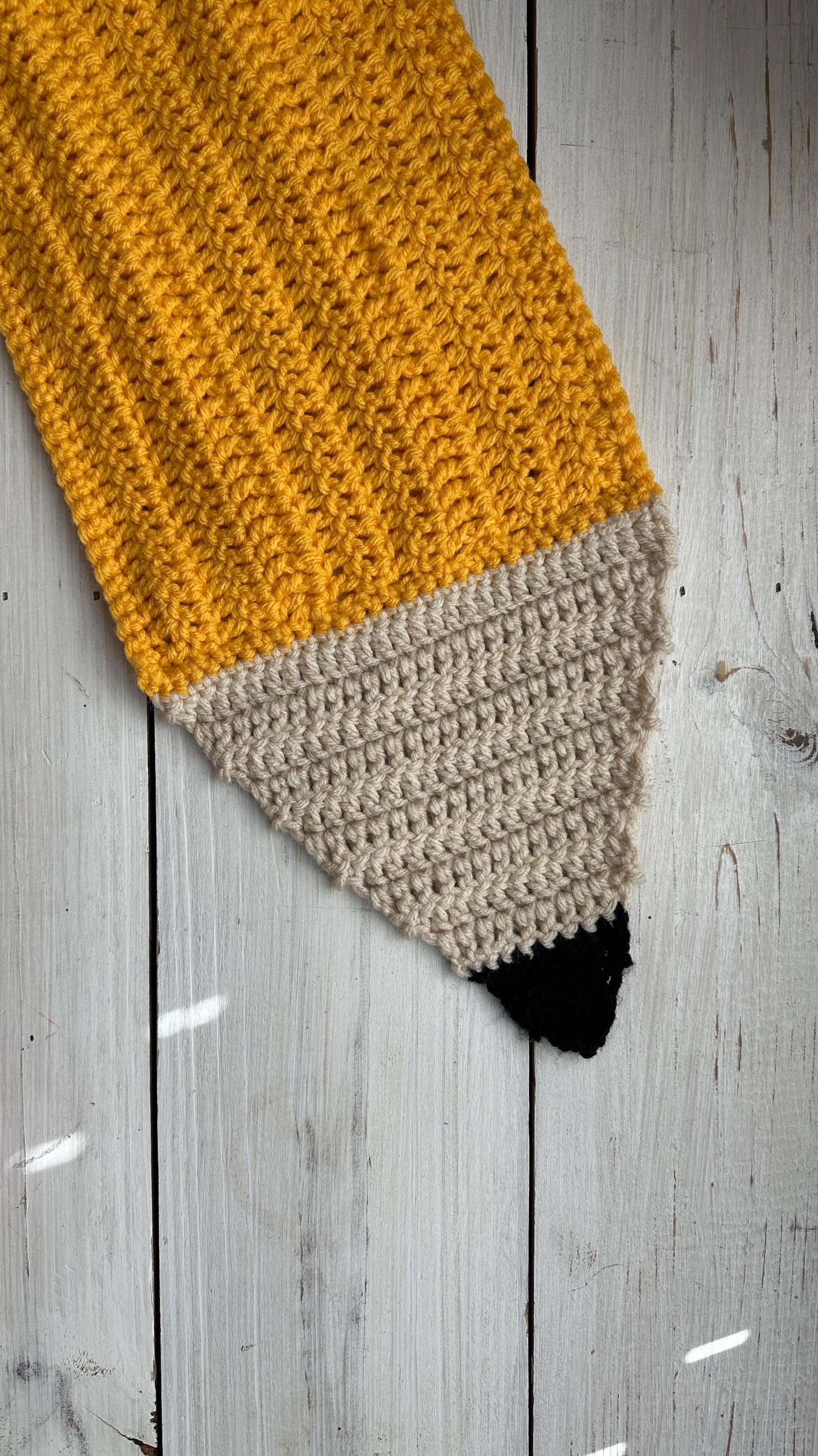 Pencil Scarf Crochet PDF Pattern - Etsy