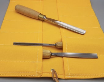 Leather chisel roll | Etsy