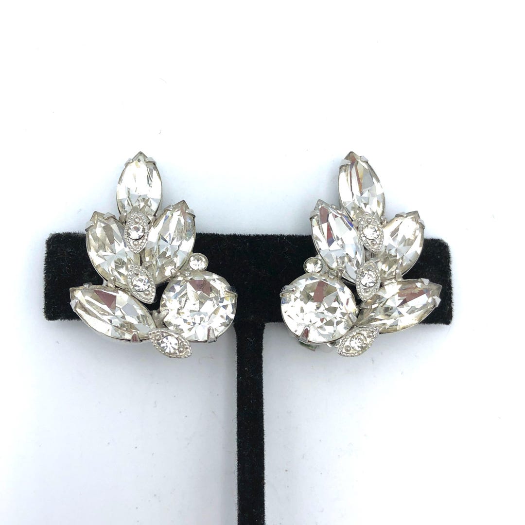 Eisenberg Ice Ear Climber Earrings, 1.25 X 1 - Etsy