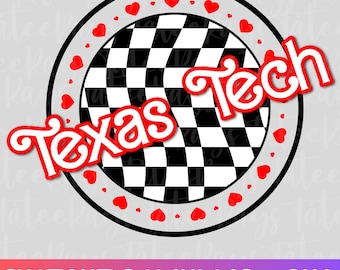 Preppy Texas Tech Png - Etsy