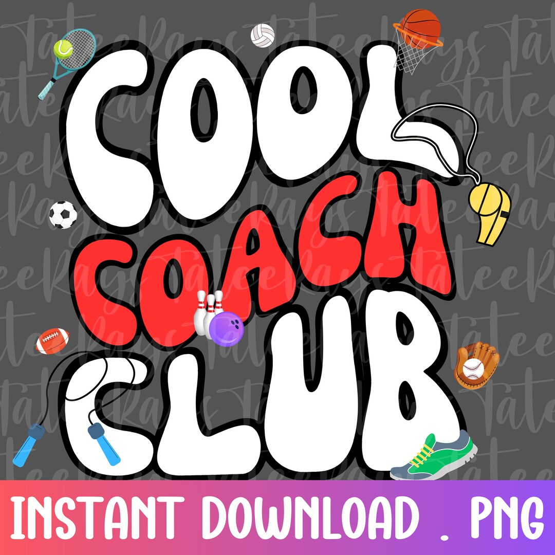 Cool Coach Club Png - Etsy