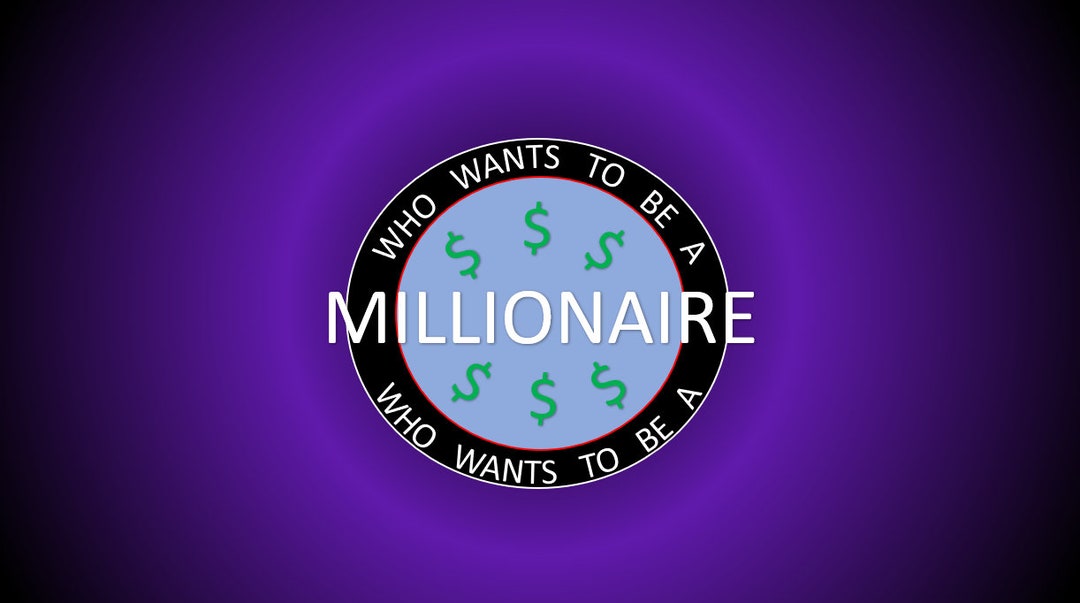 Who Wants To Be A Millionaire Background Powerpoint