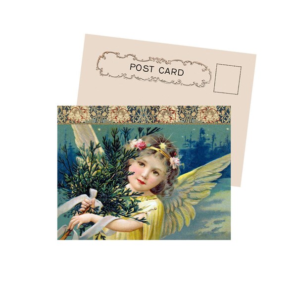 Angel Postcards - Etsy